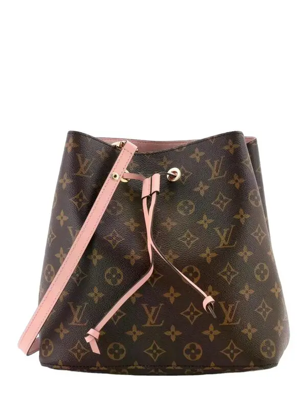 LOUIS VUITTON Neonoe Mm Bucket Bag Monogram Canvas - Brown