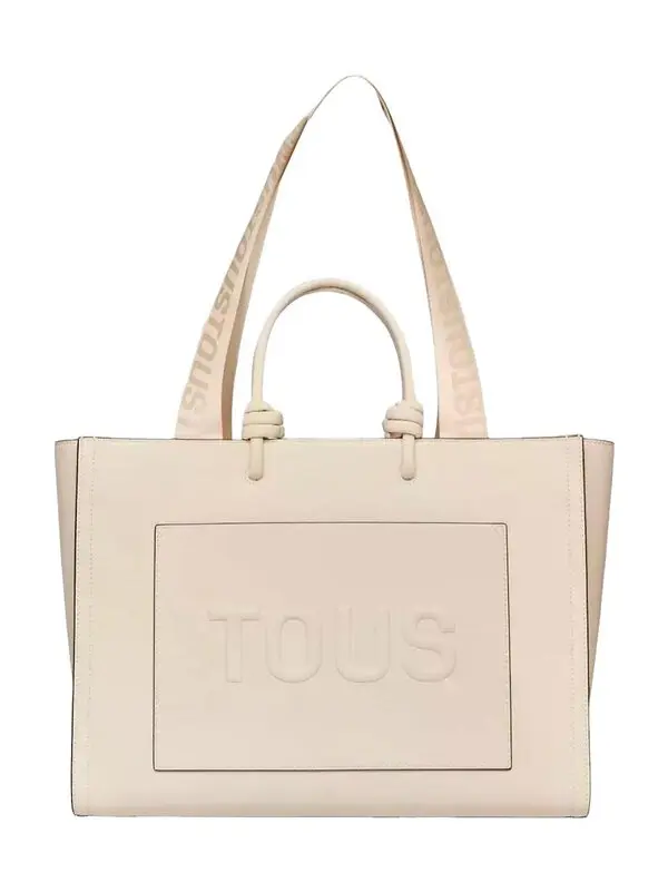 TOUS Amaya Knotted-handle Tote Bag - Neutrals