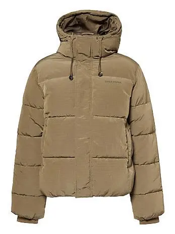 DAILY PAPER Ripstop Hooded Shell Jacket - Green