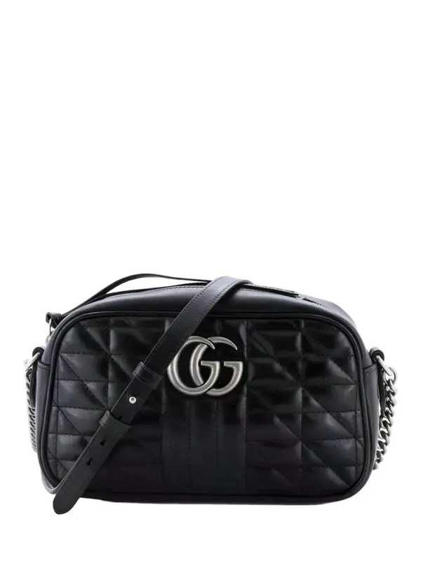 Gucci Gg Marmont Small Crossbody Bag - Black