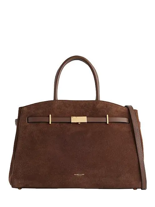 DEMELLIER The Midi Hudson Top-handle Bag - Mocha/mocha