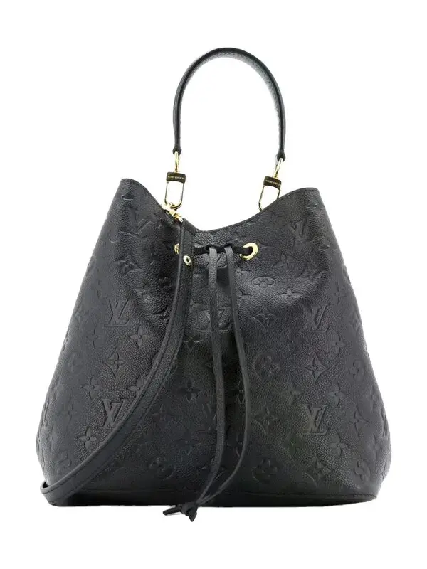 LOUIS VUITTON Neonoe Handbag Monogram Empreinte Leather Mm - Black