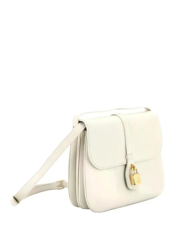 Celine Tabou Medium Crossbody Bag - White