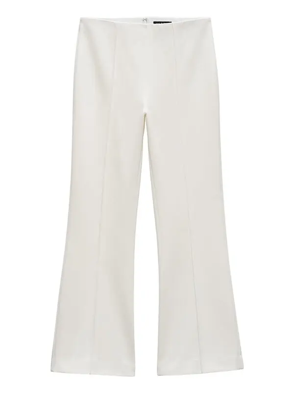 Rag & Bone Irina Kick-flare Ponte Pants - White