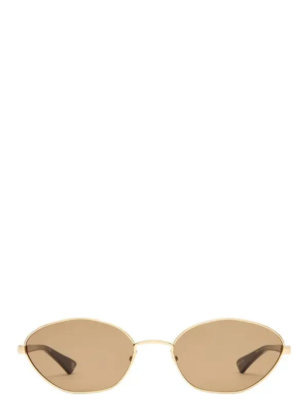 Le Specs Le Bebe Mono Sunglasses - Gold Brown
