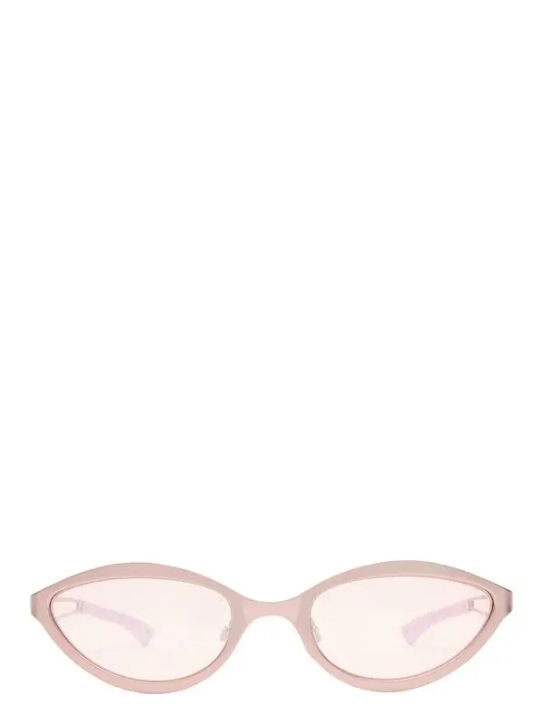 Le Specs Glitch Sunglasses - Satin Rose