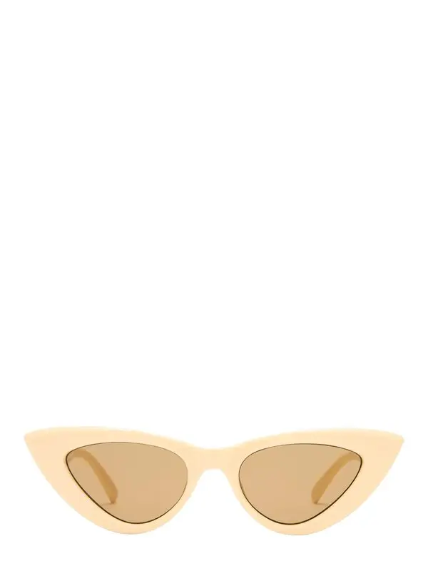 Le Specs Hypnosis Cat-eye Sunglasses - Ivory