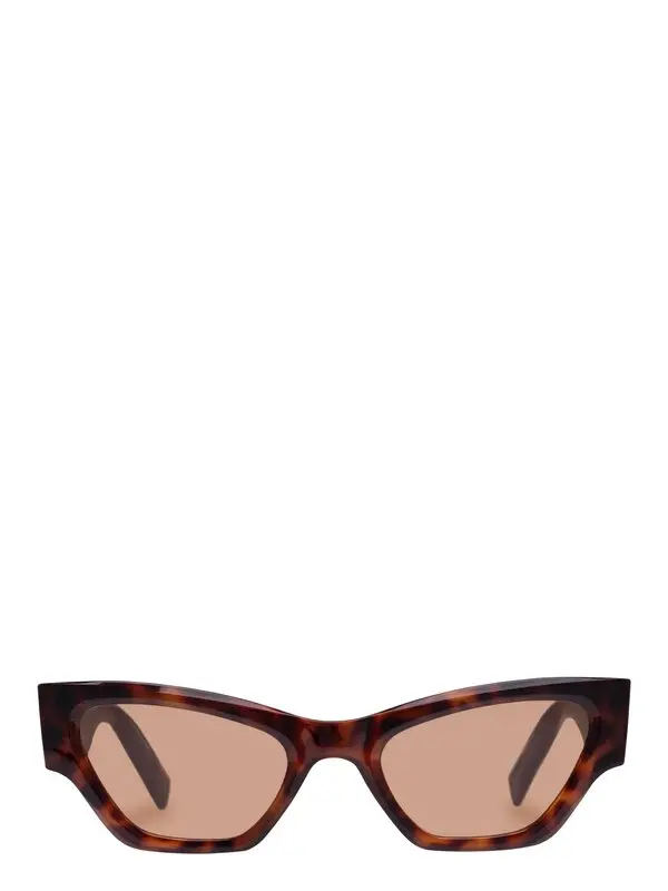 Le Specs Charade Sunglasses - Tortoiseshell
