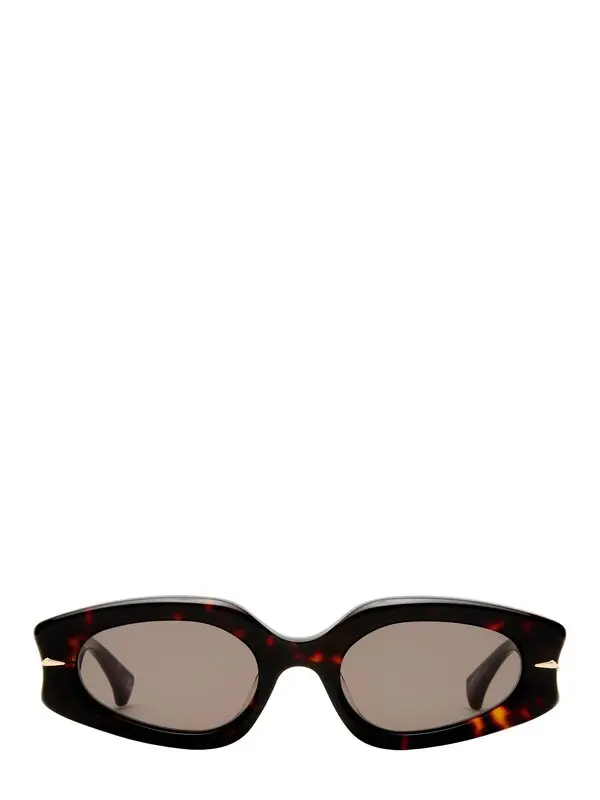 Le Specs Alémais X Luxe Lunar Sunglasses - Tortoiseshell