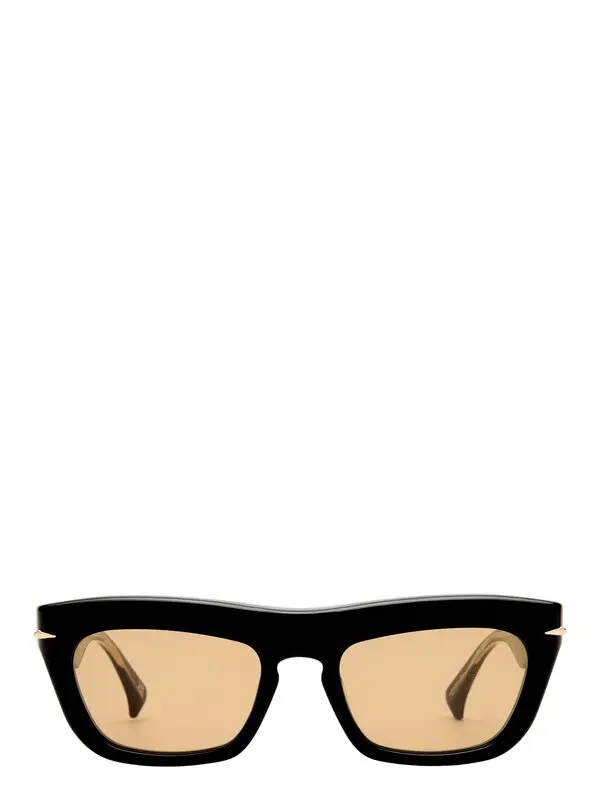 Le Specs Numero Nueve Sunglasses - Obsidian Black