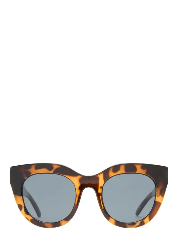 Le Specs Air Heart Sunglasses - Tort Smoke