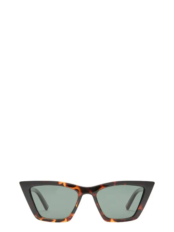 Le Specs Velodrome Polarized Sunglasses - Dark Tort