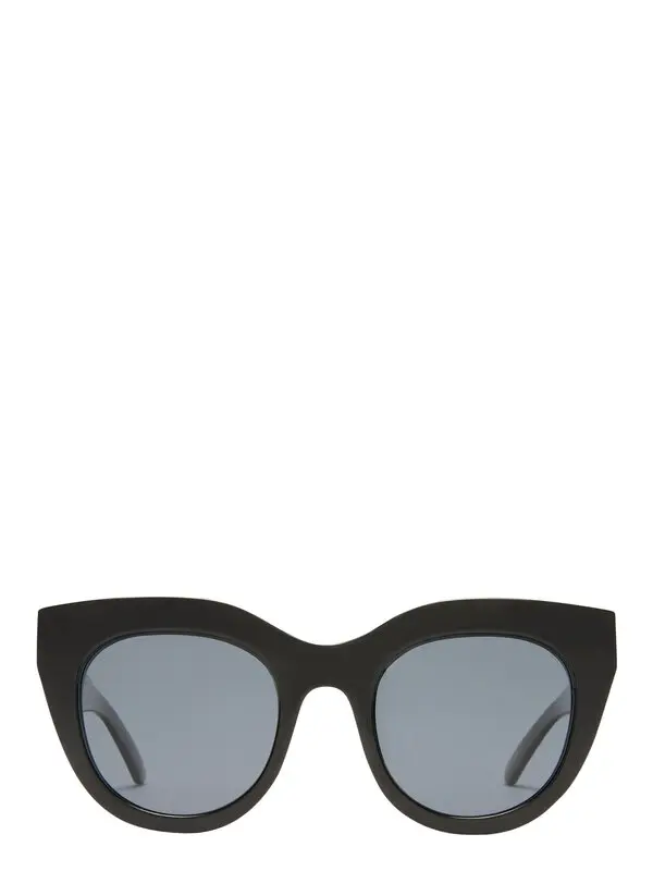 Le Specs Air Heart Sunglasses - Black