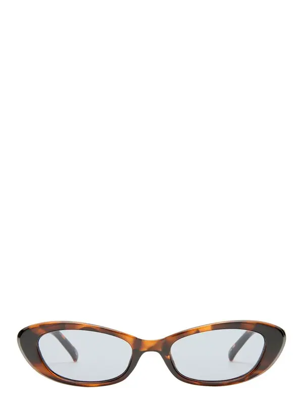 Le Specs The Whisperer Sunglasses - Dark Tort