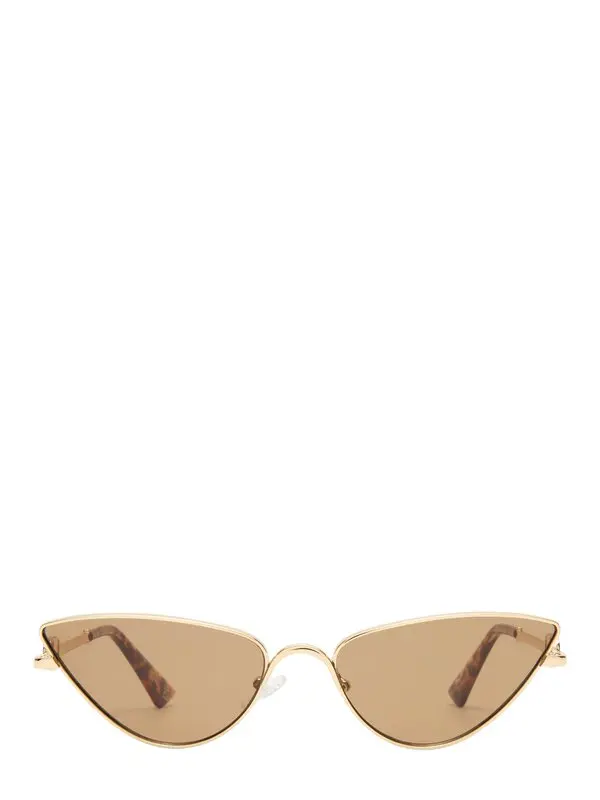 Le Specs The Soiree Sunglasses - Bright Gold
