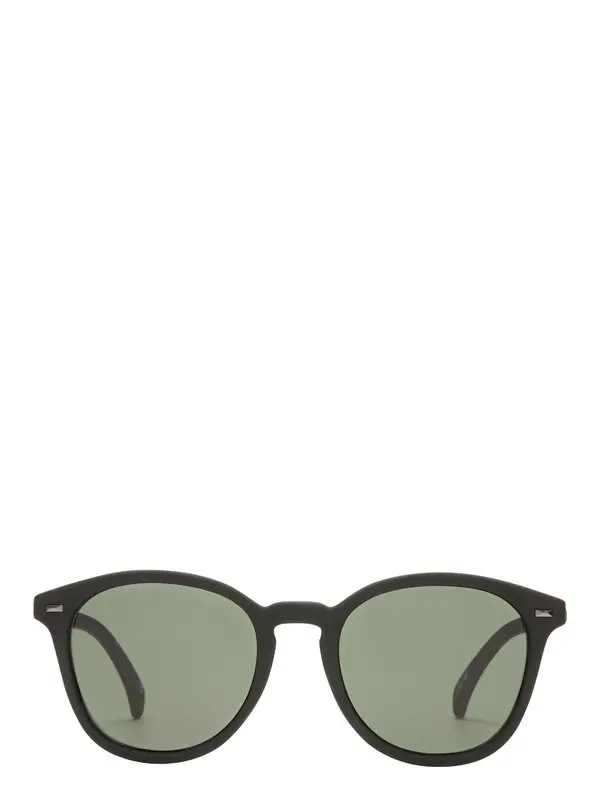 Le Specs Bandwagon Sunglasses - Black Rubber