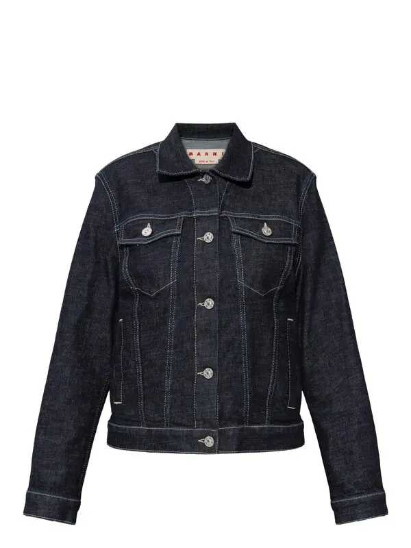 Marni Denim Jacket - Navy Blue