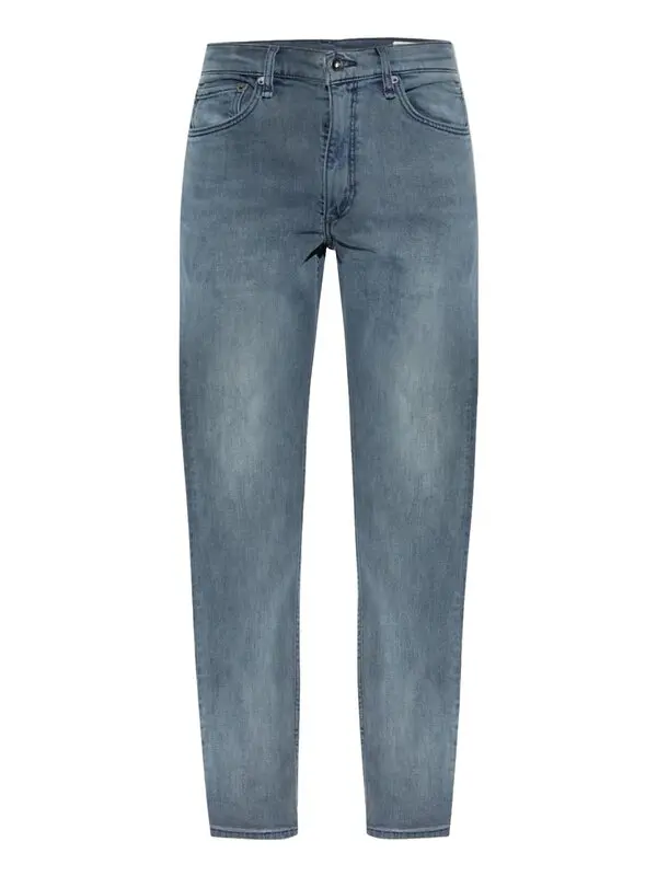 Rag & Bone Tapered Leg Jeans - Blue