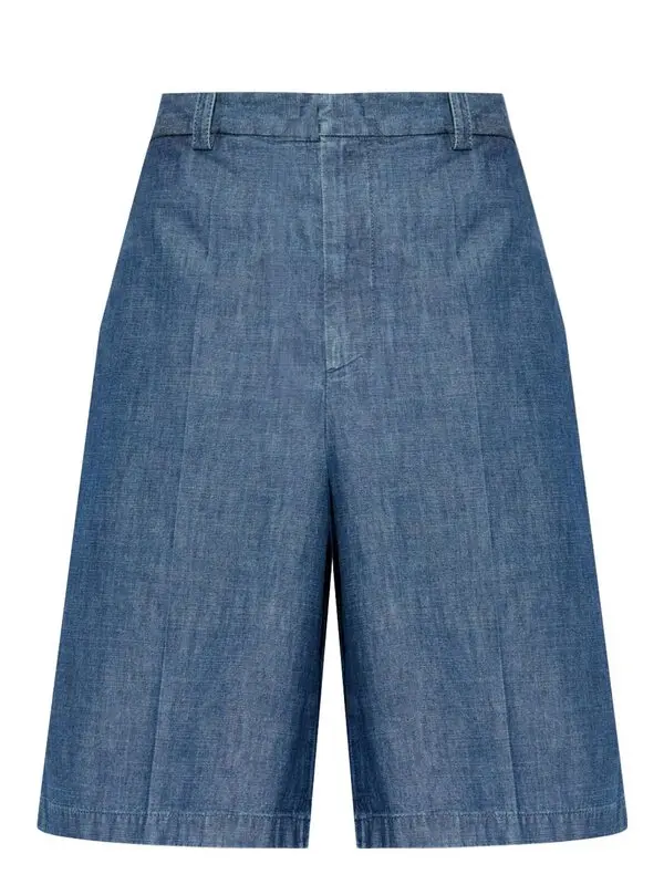 JIL SANDER Bermuda Denim Shorts - Blue
