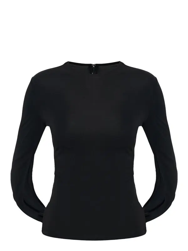 Alexander Wang Top With Joined Sleeves - Black