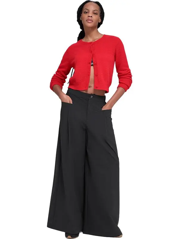 Alo Yoga Wide Leg Trouser - Black