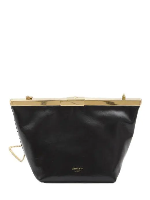 JIMMY CHOO Ganache Clutch - Black