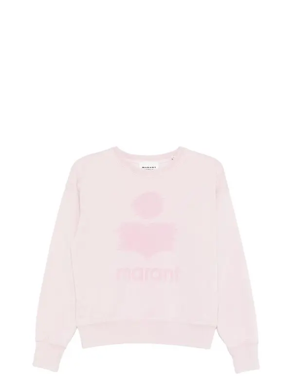 MARANT ETOILE Mobyli Cotton Sweatshirt - Pink