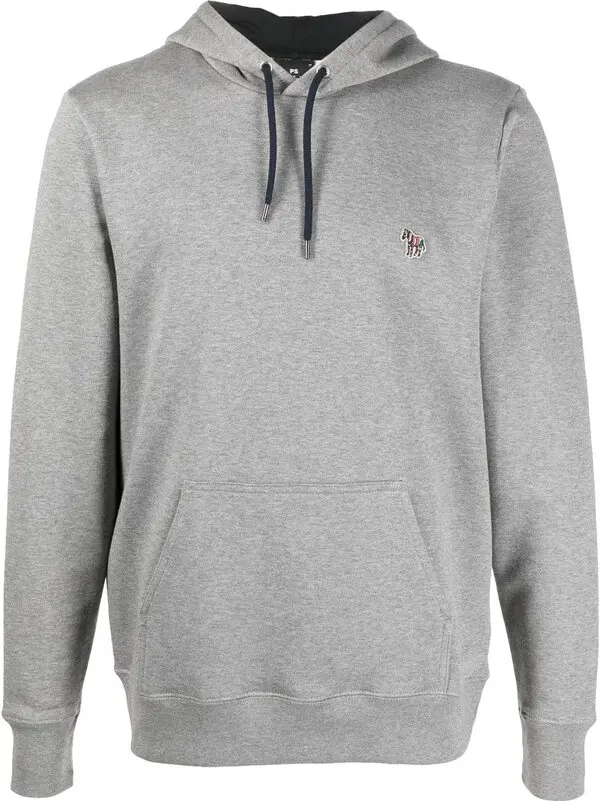Paul Smith Hoodie With Logo - Grey