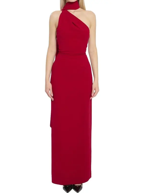 Solace London Demi Maxi Dress - Red