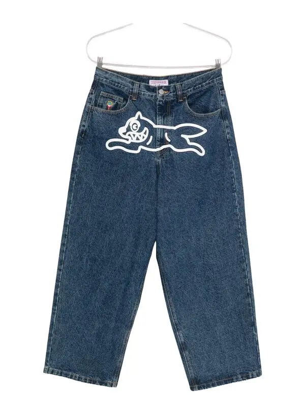 ICECREAM Running Dog Denim Jeans - Blue