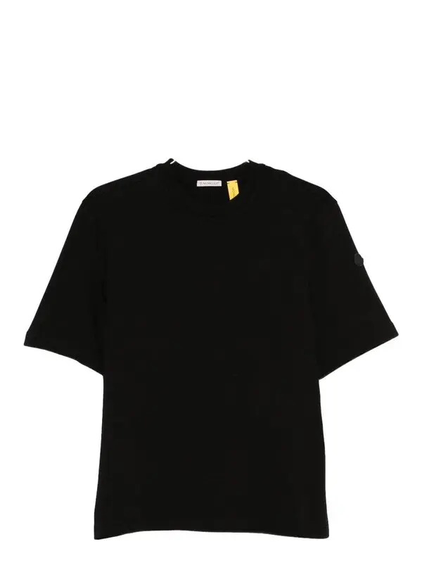 Moncler Cotton T-shirt - Black