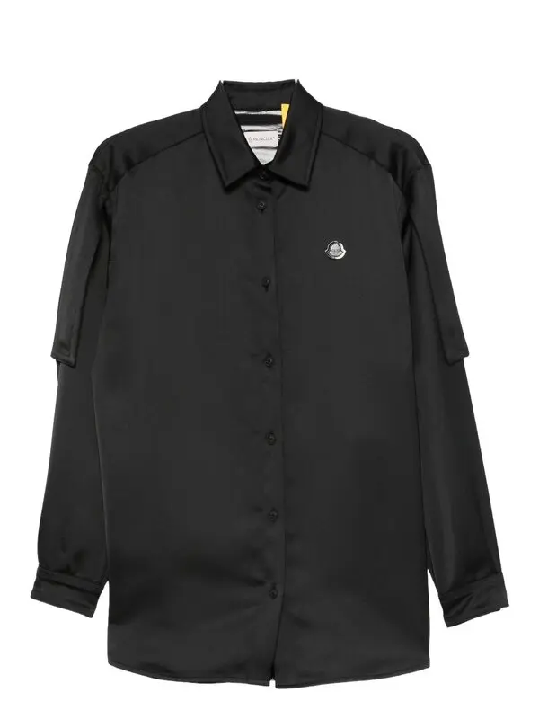 Moncler Logo Shirt - Black