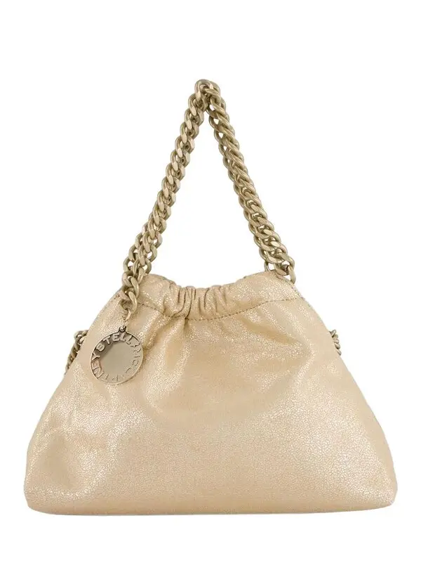 Stella McCartney Falabella Mini Drawstring Tote - Gold