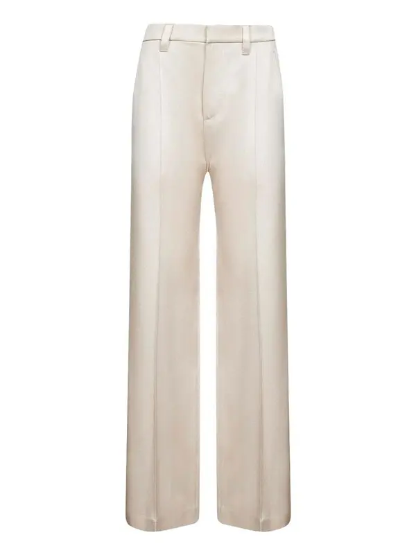 Brunello Cucinelli Wide-leg Trousers - White