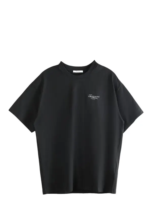 Givenchy Logo Cotton T-shirt - Black