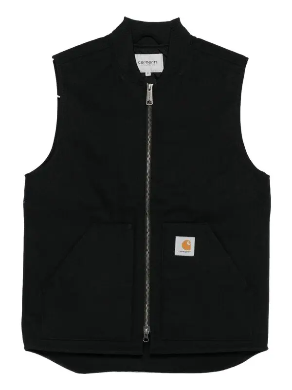 Carhartt Work In Progress Cotton Vest - Black