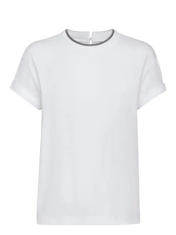 Brunello Cucinelli Cotton T-shirt - White