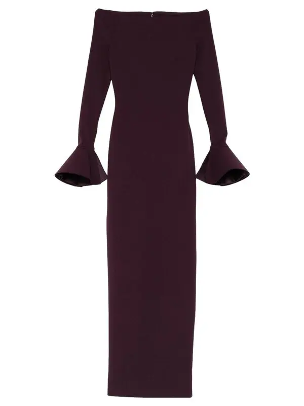 Solace London Anica Maxi Dress - Purple