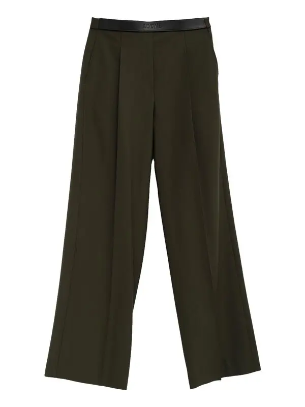 Loewe Wool Trousers - Green