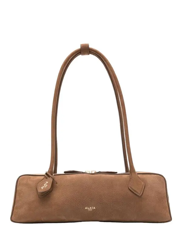 Alaïa Le Teckel Medium Leather Shoulder Bag - Brown