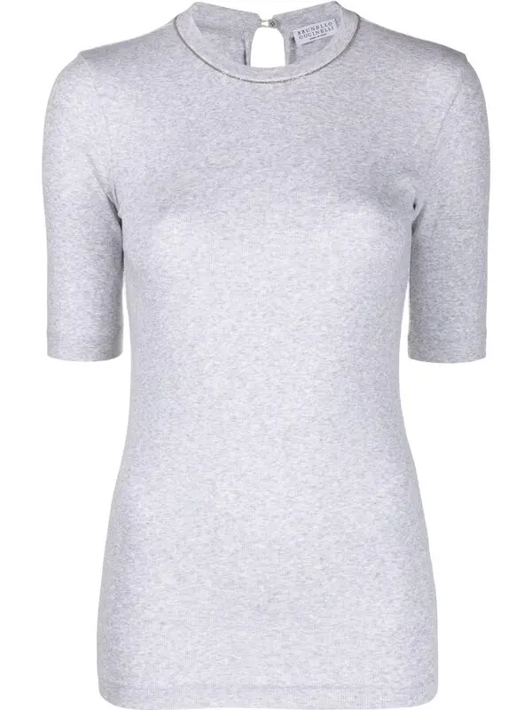 Brunello Cucinelli Cotton T-shirt - Grey