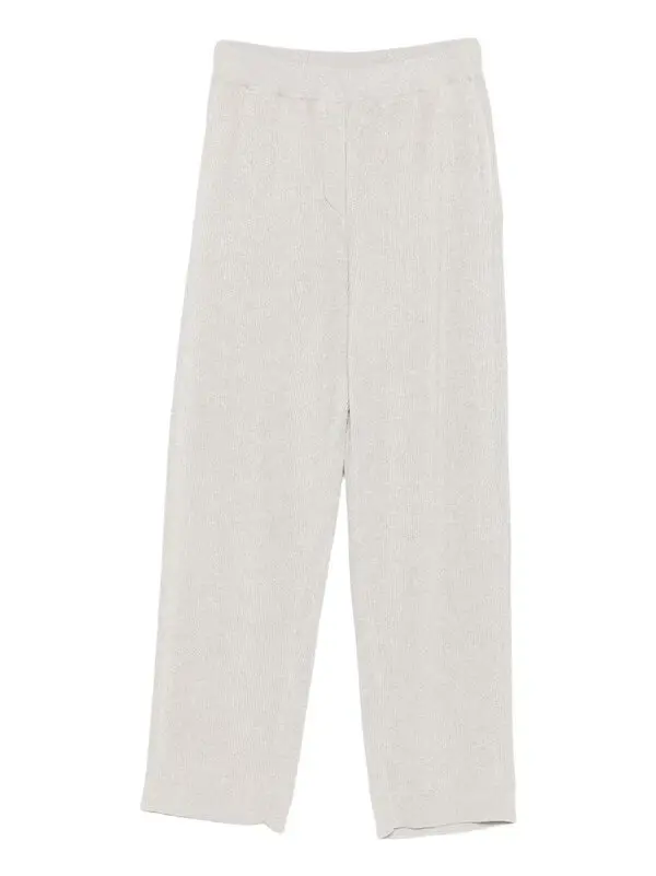 Brunello Cucinelli Cotton Trousers - Grey