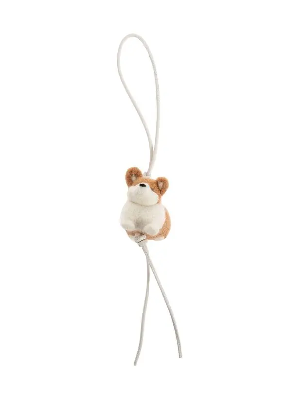 Loewe Corgi Charm - White