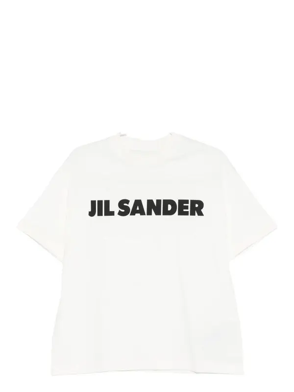JIL SANDER Logo Cotton T-shirt - White