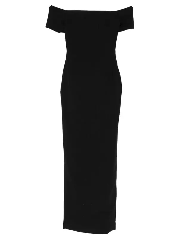 Solace London Nile Maxi Dress - Black