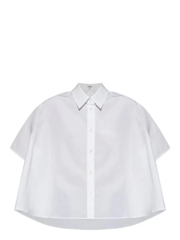 Loewe Cotton Trapeze Shirt - White