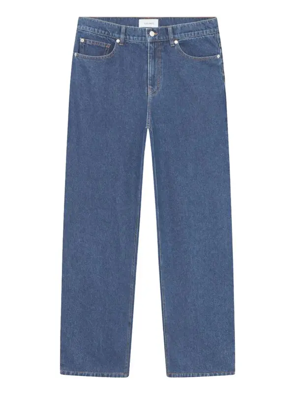 LES DEUX Roi Washed Jeans - Blue
