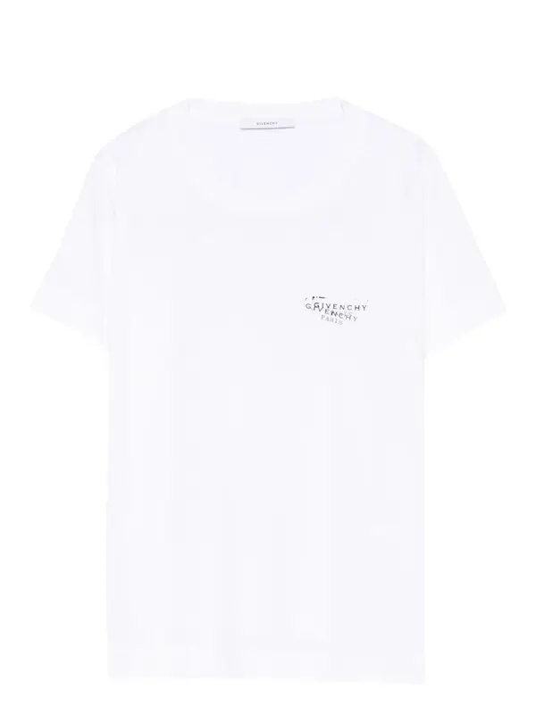 Givenchy Logo Cotton T-shirt - White