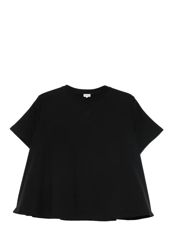 Loewe Trapeze Cotton T-shirt - Black