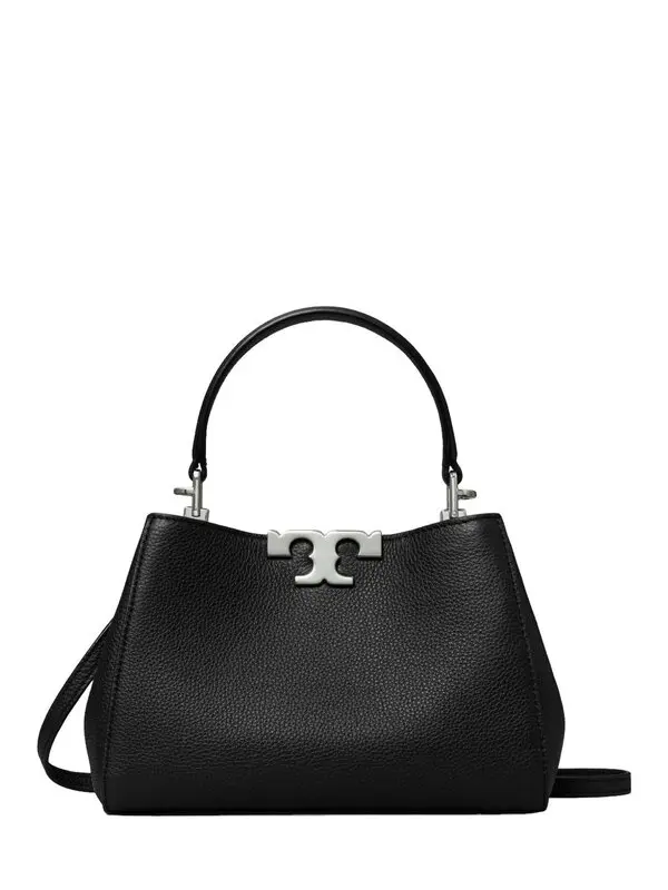 Tory Burch Eleanor Mini Leather Handbag - Black